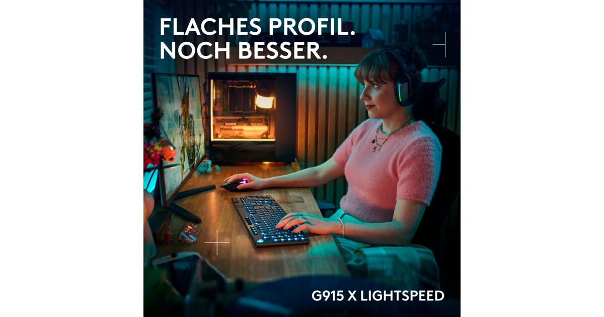 Tastatura Gaming Wireless Subtire Logitech G G915 X LIGHTSPEED cu Taste ...