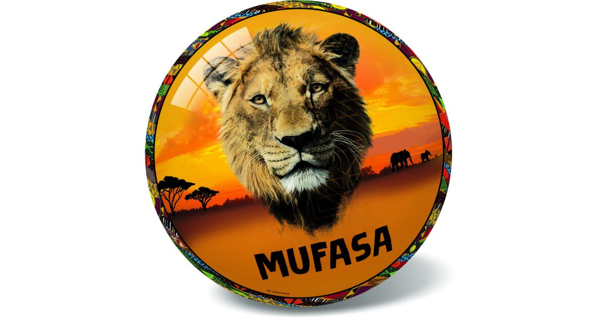 Labda, jogdíjas, Disney, Mufasa, Oroszlánkirály, 23 cm | Pepita.com