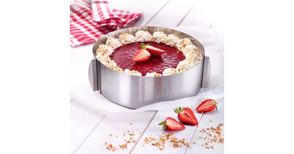 Állítható tortakarika, tortaforma 8,5 cm - 16-30cm | Pepita.hu