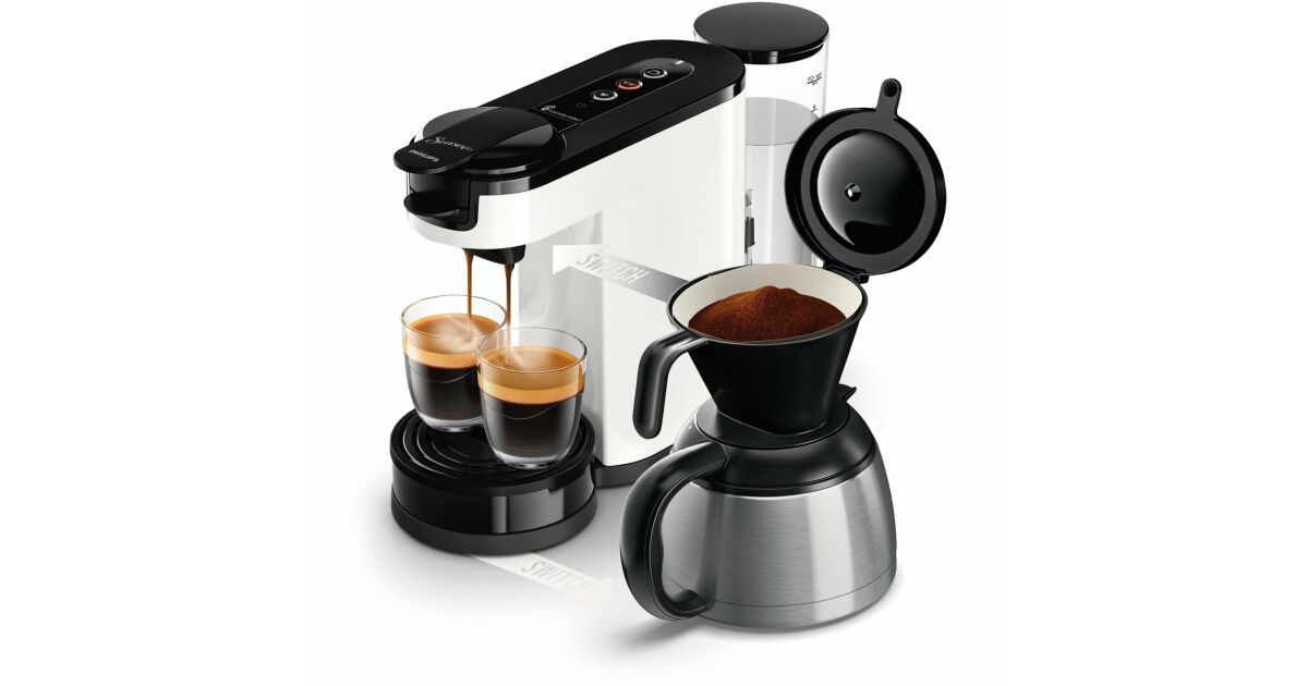 Filtru de cafea Philips Senseo Switch Pad & Filter, tehnologie de ...