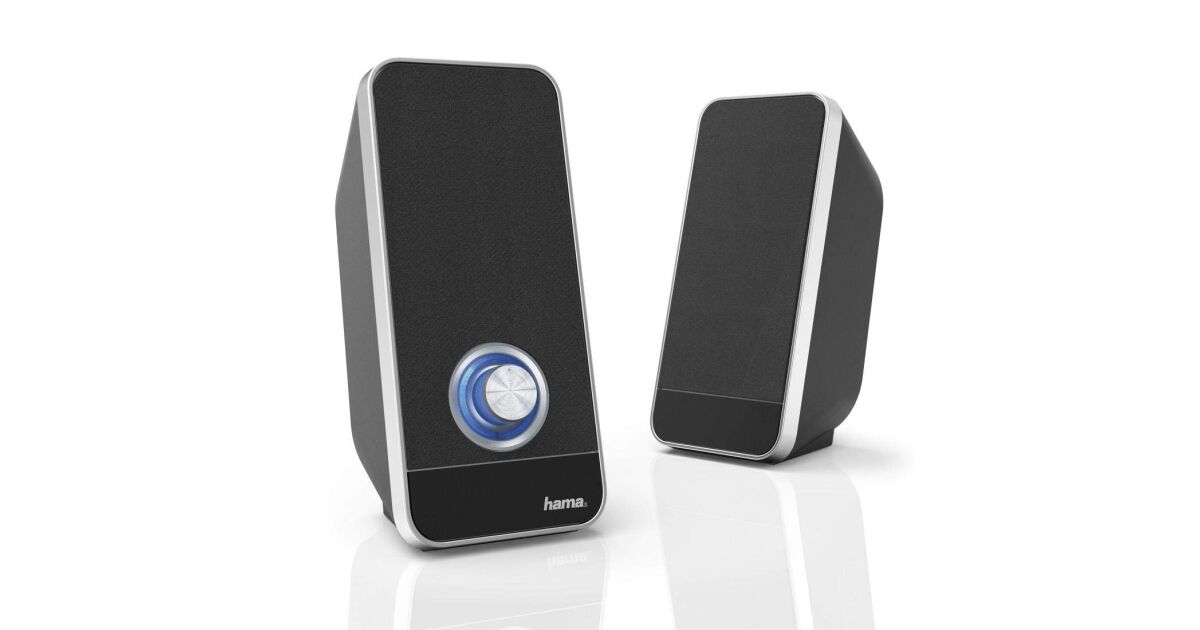 Hama PC Speaker Sonic (USB 3.0, jack 3,5 mm, 3 W, control volum ...