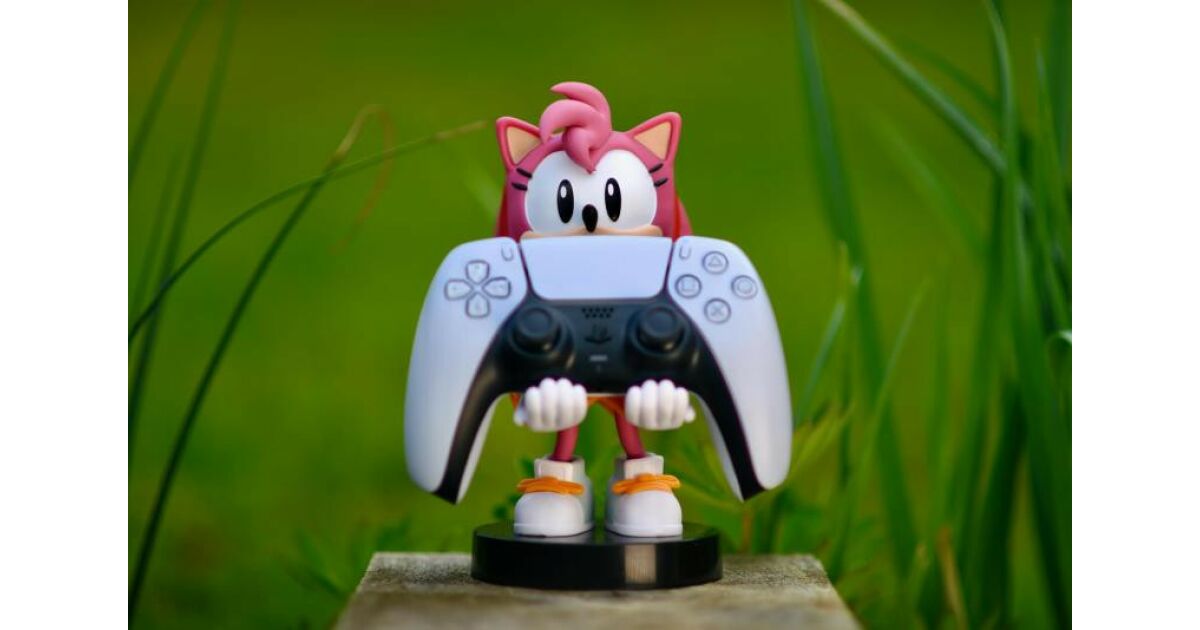 Sonic the hedgehog Amy Rose phone & controller holder (20 cm) / stojak ...