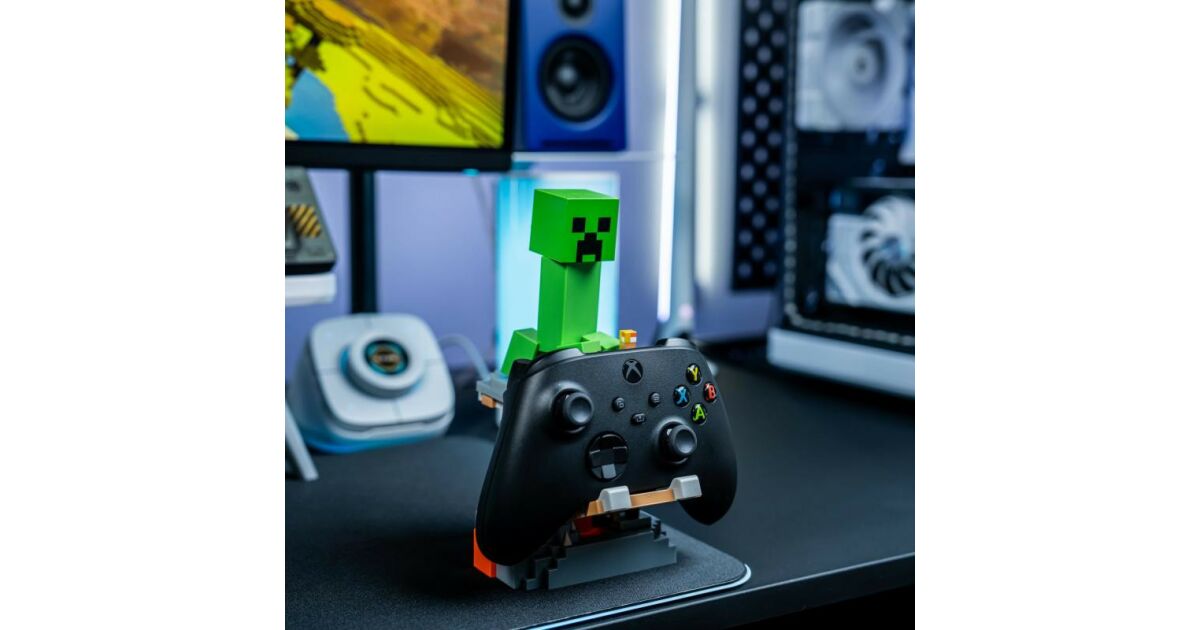 Minecraft - Creeper phone & controller holder (high: 20 cm) / Minecraft ...