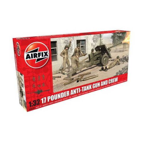 Airfix - 17 Pounder Anti-Tank Gun And Crew 1:32 (A06361) | Pepita.hu