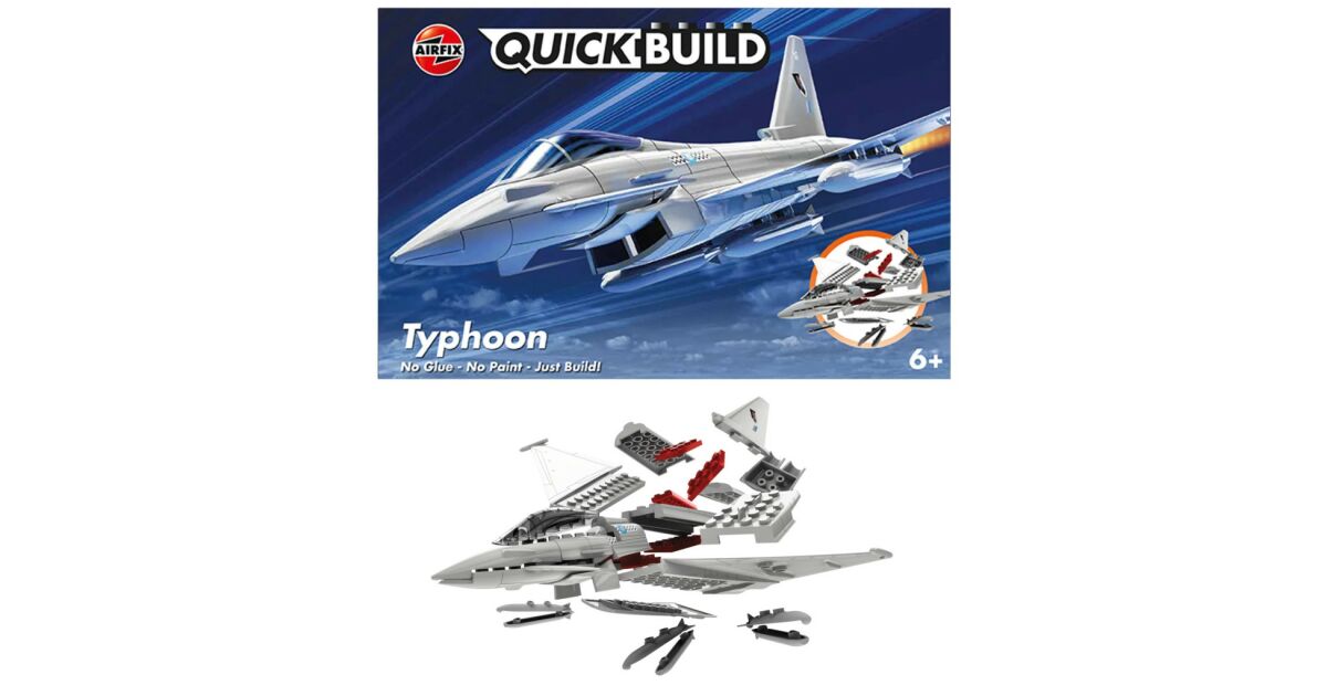 Airfix - QUICKBUILD Eurofighter Typhoon (J6002) | Pepita.hu