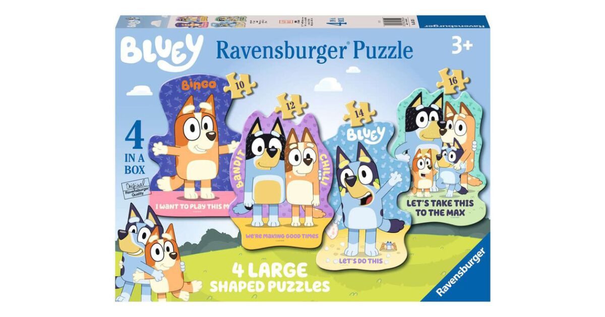 Puzzle 4 db - Bluey | Pepita.hu