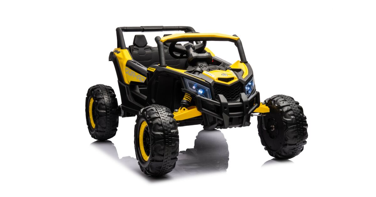 Buggy electric ATV Defend 24V 800W 4x4 galben | Pepita.com