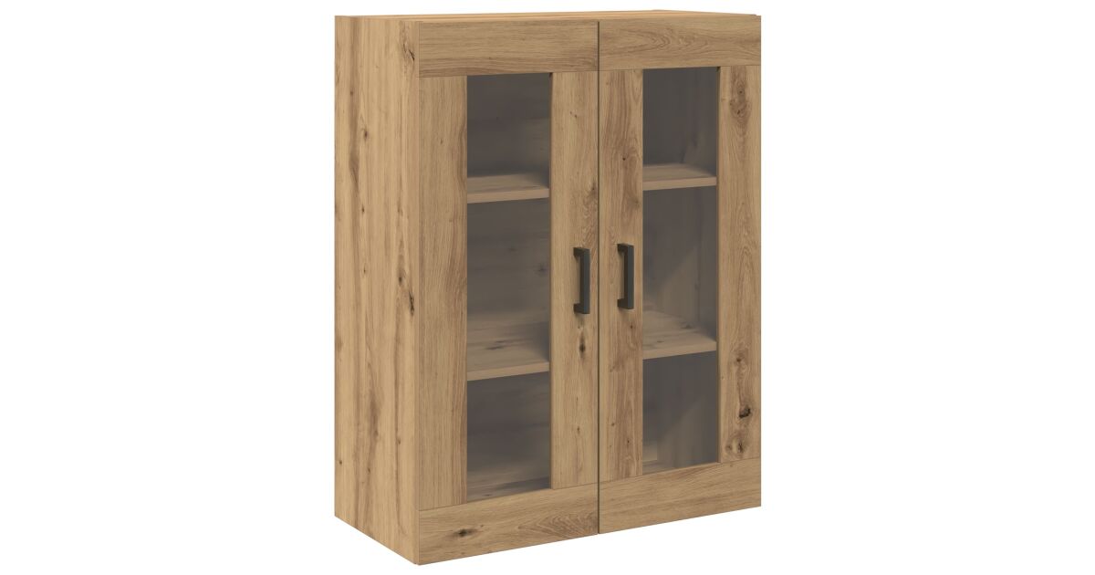 vidaXL Fali Szekrény Artisan tölgy 69,5 x 34 x 90 cm Faanyag | Pepita.hu