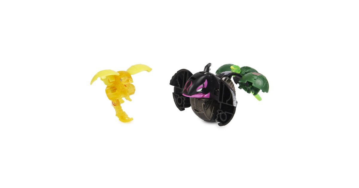 Bakugan Platinum Powerup S4 Kriegerwal Nano Fury und Nano Sledge ...