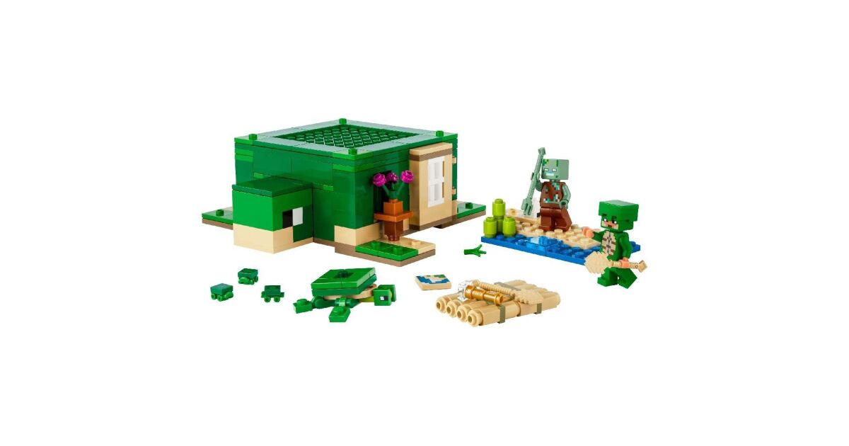 Lego Minecraft Turtle Beach House 21254 | Pepita.hu