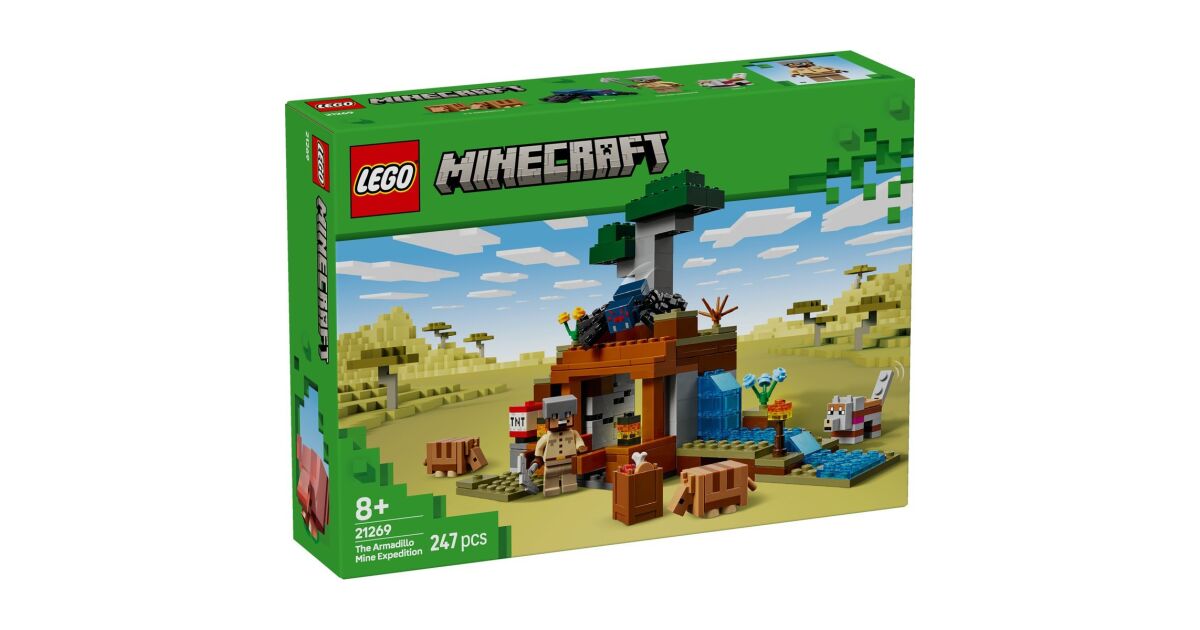Lego Minecraft Armadillo Mining Expedition 21269 | Pepita.hu