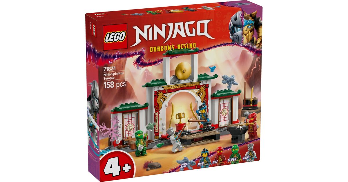 Lego Ninjago Ninja Warriors Spinjitzu temploma 71831 | Pepita.hu