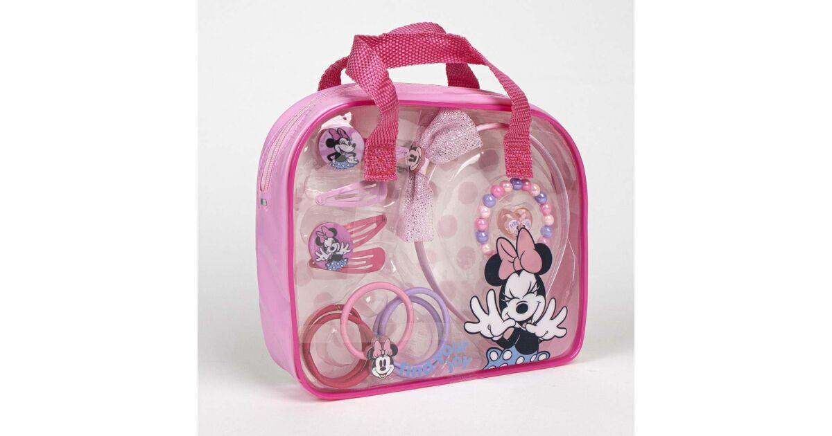 Set de accesorii de păr Disney Minnie On-the-Go | Pepita.com