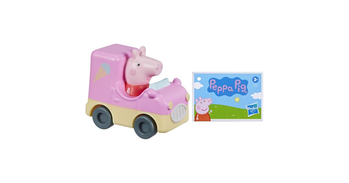 Peppa Pig Masinuta Buggy De Inghetata Si Figurina Peppa | Pepita.com