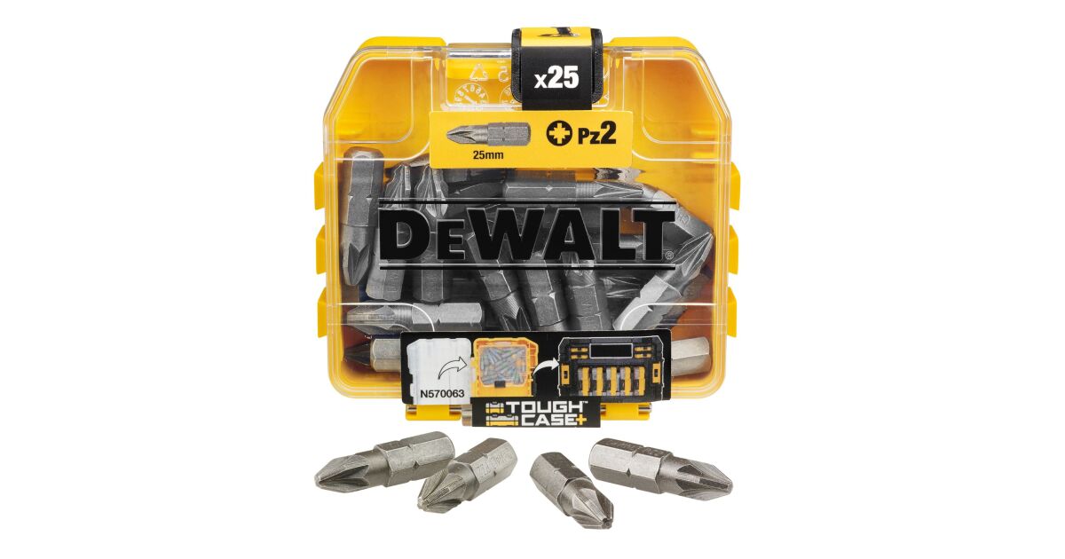 DeWALT - PZ2 x 25 mm bit, 25 darab [DT71521-QZ] | Pepita.hu