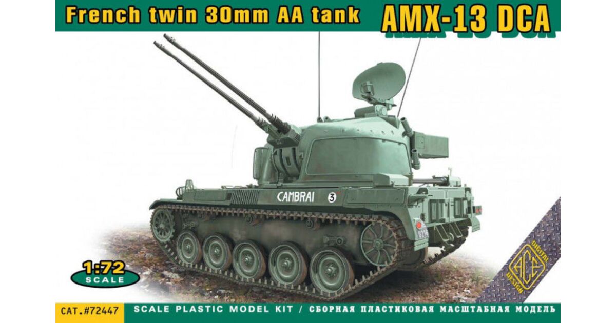 ACE AMX-13 DCA French twin 30mm AA tank 1:72 (ACE72447) | Pepita.com