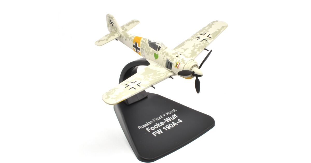 Atlas Editions Russian Front - Kursk VS. Focke-Wulf FW 190A-4 1:72 ...