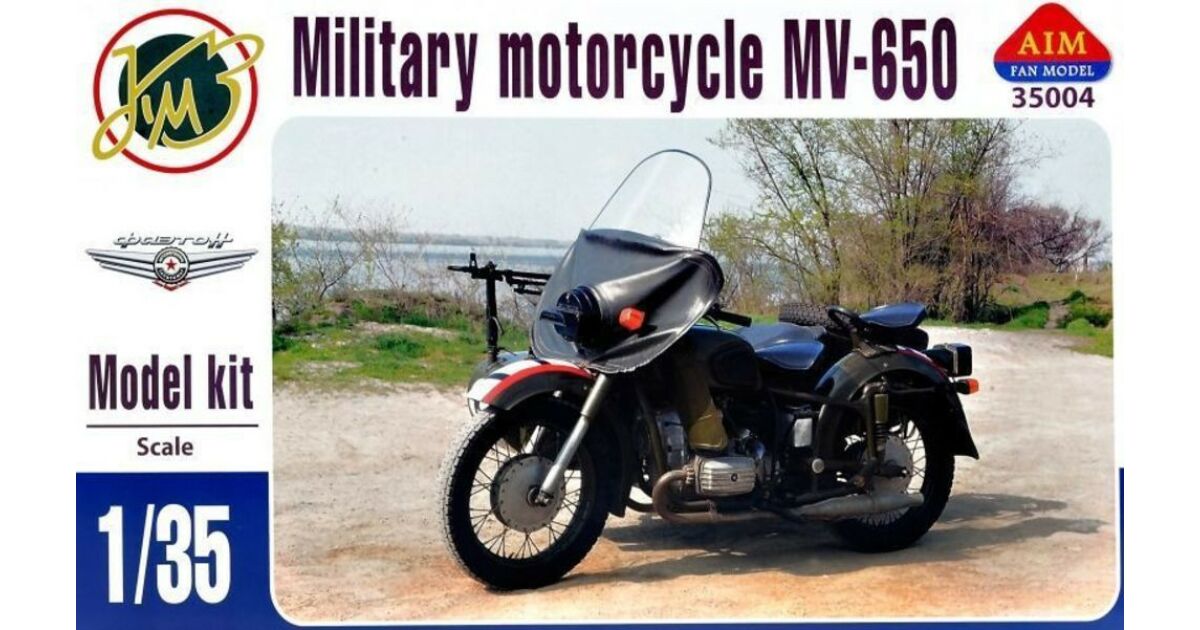 AIM -Fan Modell MV-650 military motorcycle 1:35 (AIM35004) | Pepita.hu