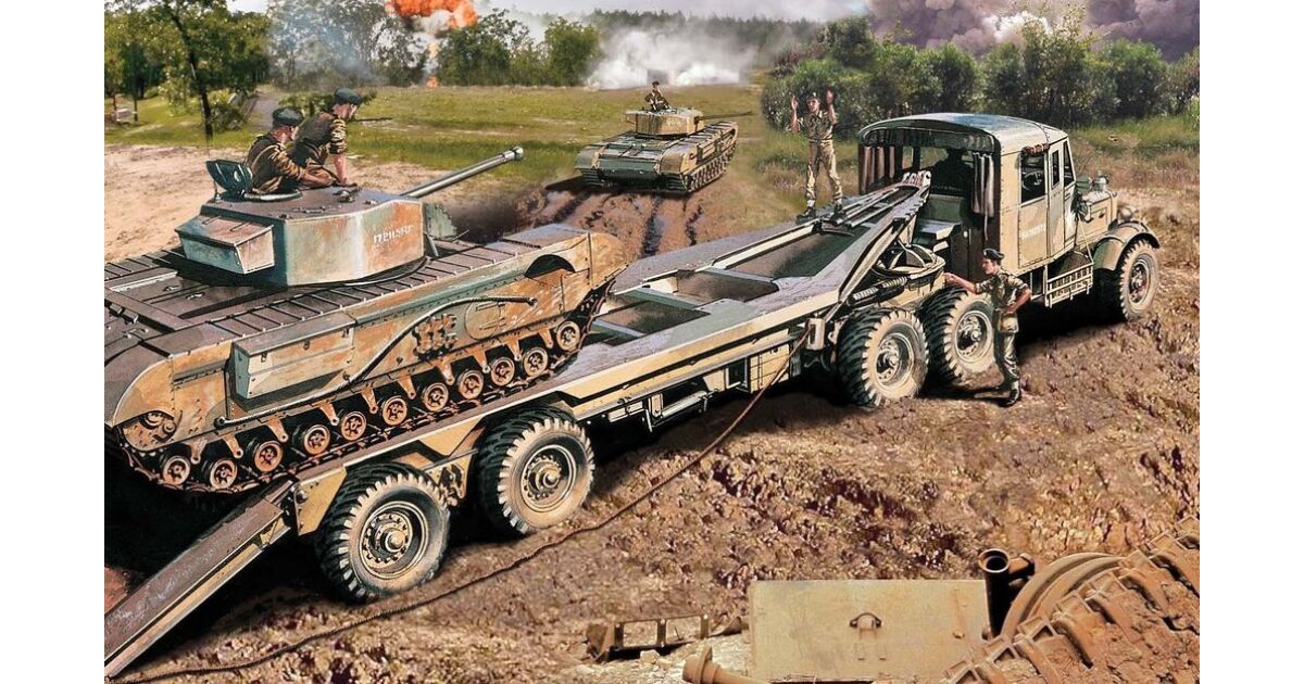 Airfix Scammell Tank Transporter 1:76 (A02301V) | Pepita.hu