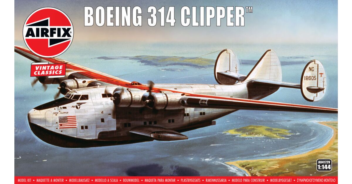 Airfix Boeing 314 Clipper 1:144 (A04172V) | Pepita.com