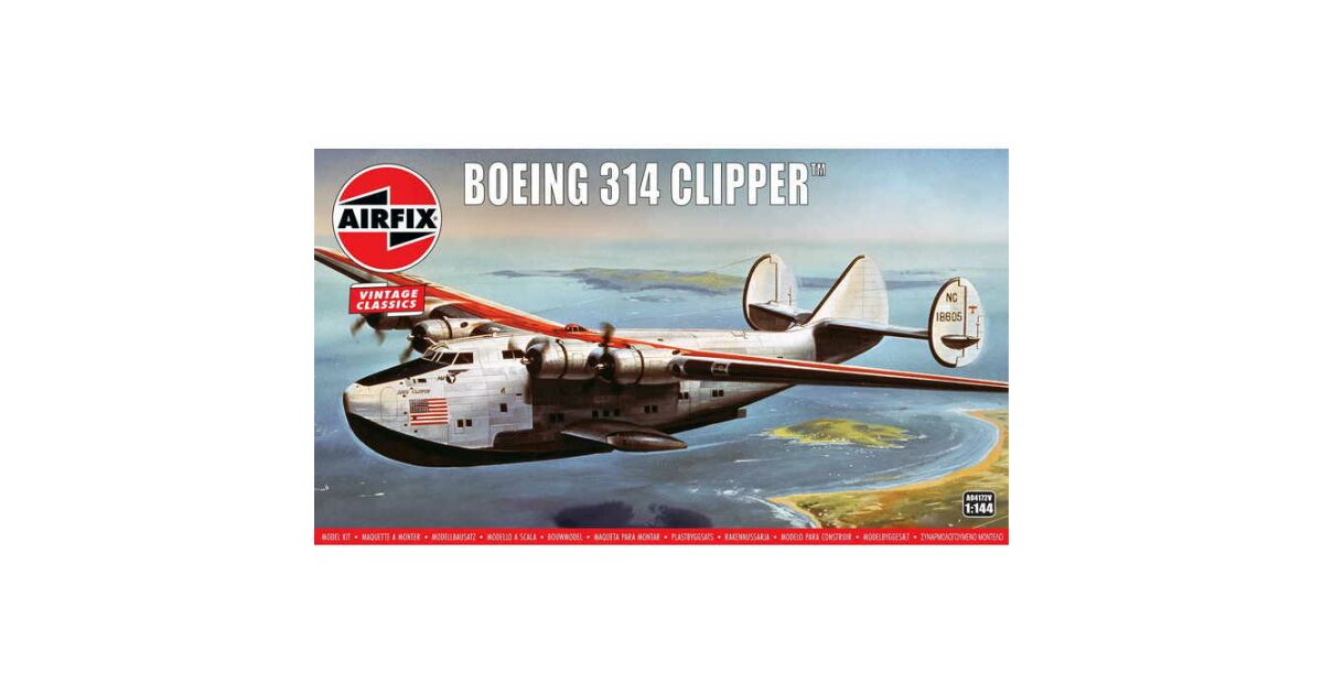 Airfix Boeing 314 Clipper 1:144 (A04172V) | Pepita.com