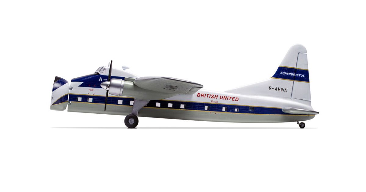 Airfix Vintage Classic, Bristol Superfreighter 1:72 (A05002V) | Pepita.com