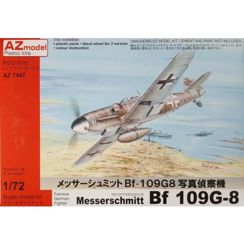 AZ model Bf 109G-8 Recon 1:72 (7447) | Pepita.com