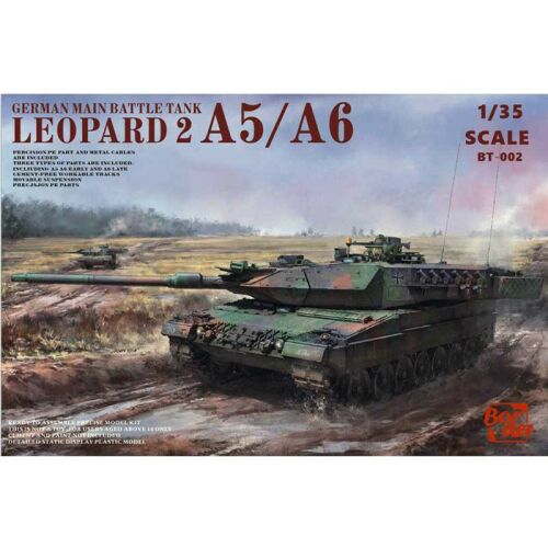 Border Model LEOPARD 2 A5/A6/EARLY A6 3-in-1 1:35 (BT002) | Pepita.com