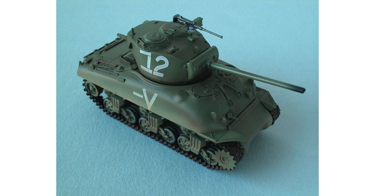 Easy Model M4A1 (76)W Middle Tank Israeli Armored Brigade 1:72 (36250 ...