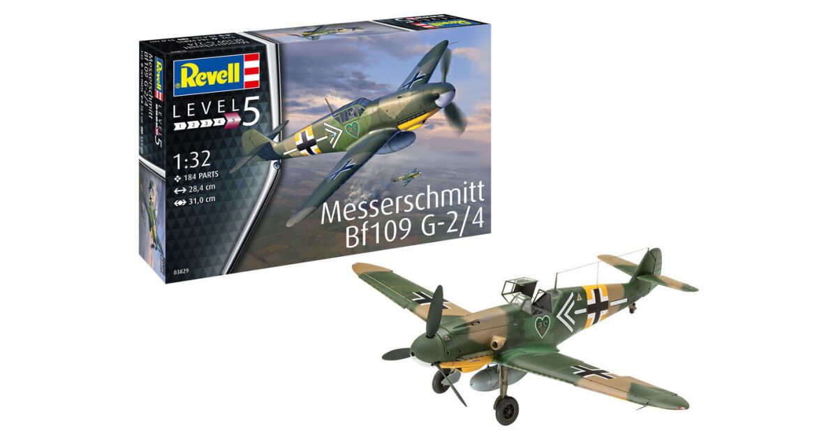 Revell Messerschmitt Bf109G-2/4 1:32 (03829) | Pepita.hu