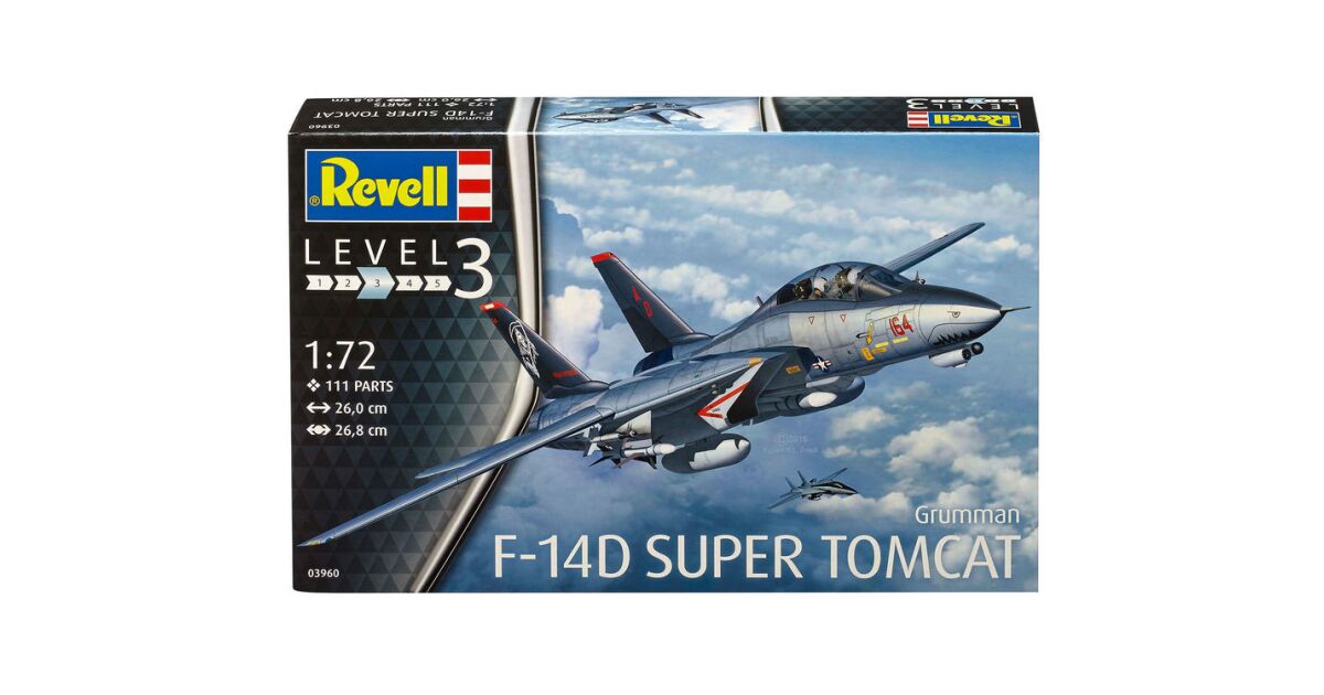Revell Grumman F-14D Super Tomcat 1:72 (03960) | Pepita.hu