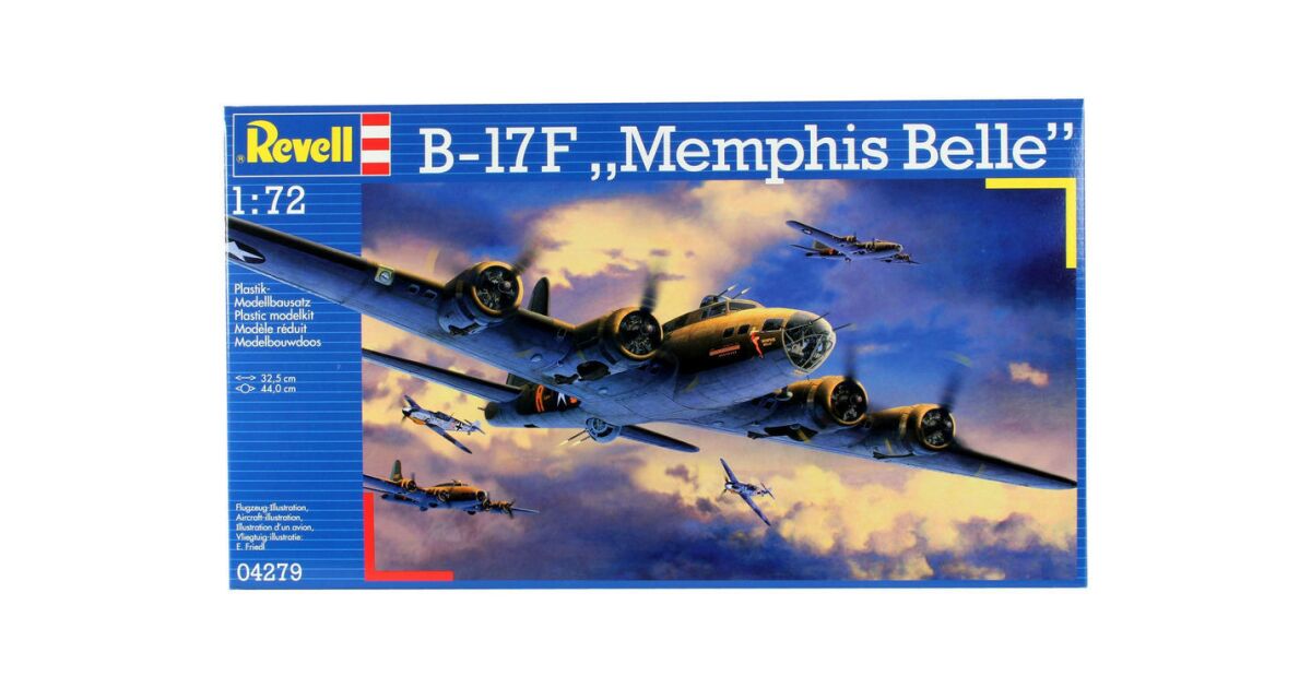 Revell B-17F Memphis Belle 1:72 (04279) | Pepita.hu