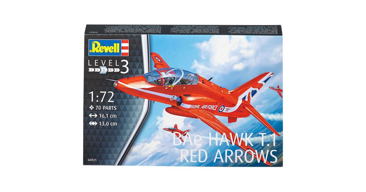 Revell BAe HAWK T.1 RED ARROWS 1:72 (04921) | Pepita.hu