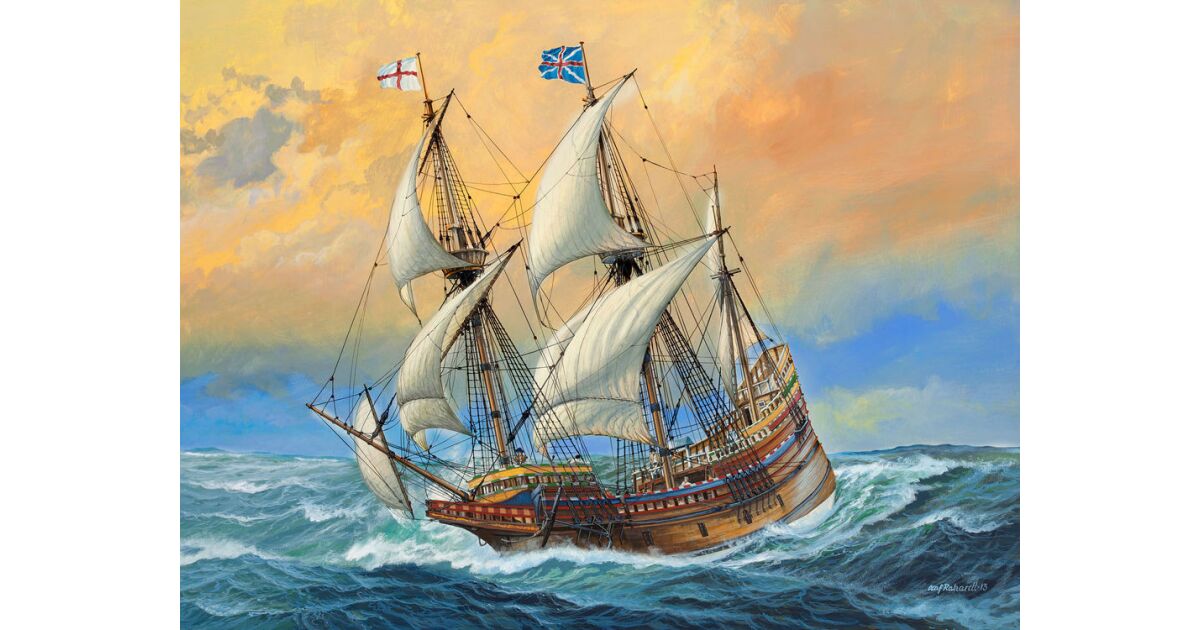 Revell Gift Set Mayflower 400th Anniversary 1:83 (05684) | Pepita.hu