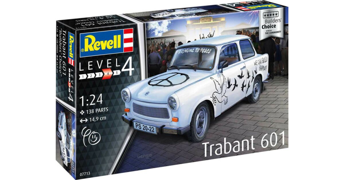 Revell Trabant 601S Builder's Choice 1:24 (07713) | Pepita.hu