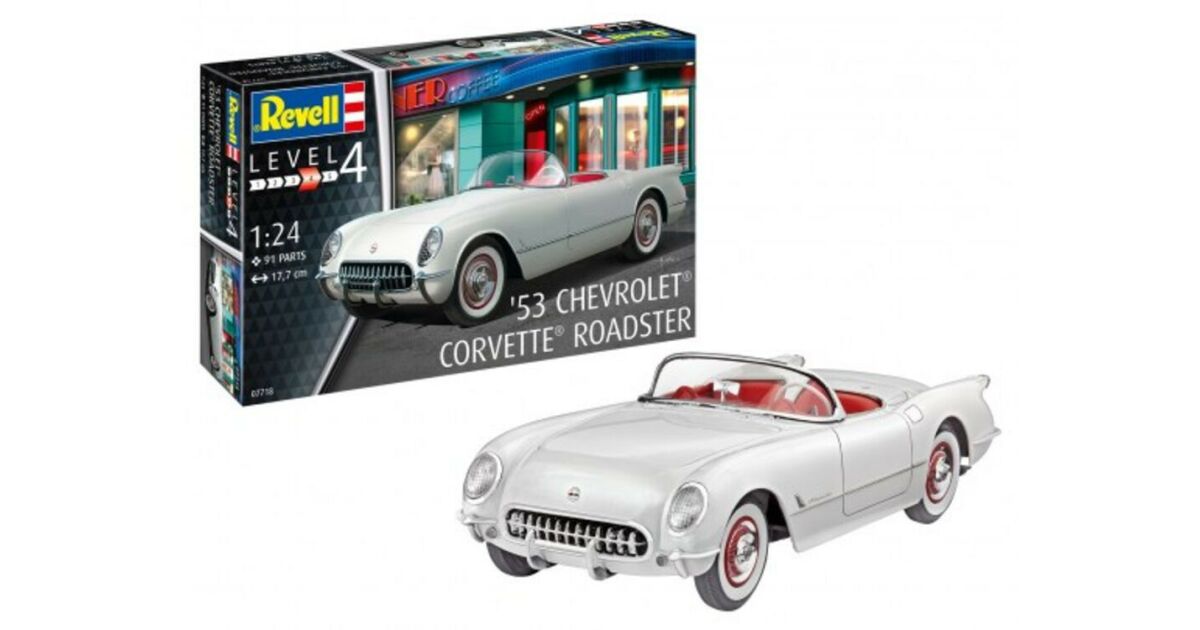 Revell 1953 Corvette Roadster 1:24 (07718) | Pepita.hu