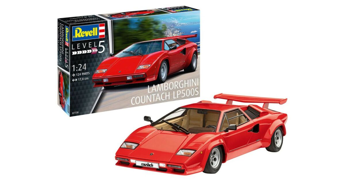 Revell Lamborghini Countach LP500S 1:24 (07730) | Pepita.hu