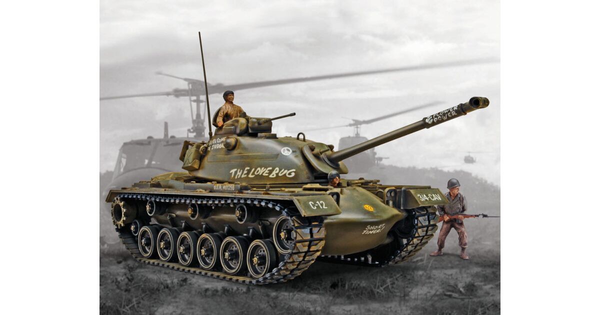 Revell M-48 A-2 Patton Tank 1:35 (17853) | Pepita.hu