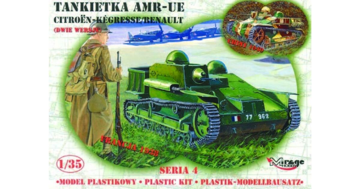 Mirage Hobby Französische Tankette AMR UE 1:35 (35306) | Pepita.com
