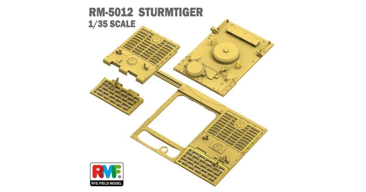 Rye Field Model Sturmtiger With Full Interior (To be 1:35 (5012 ...