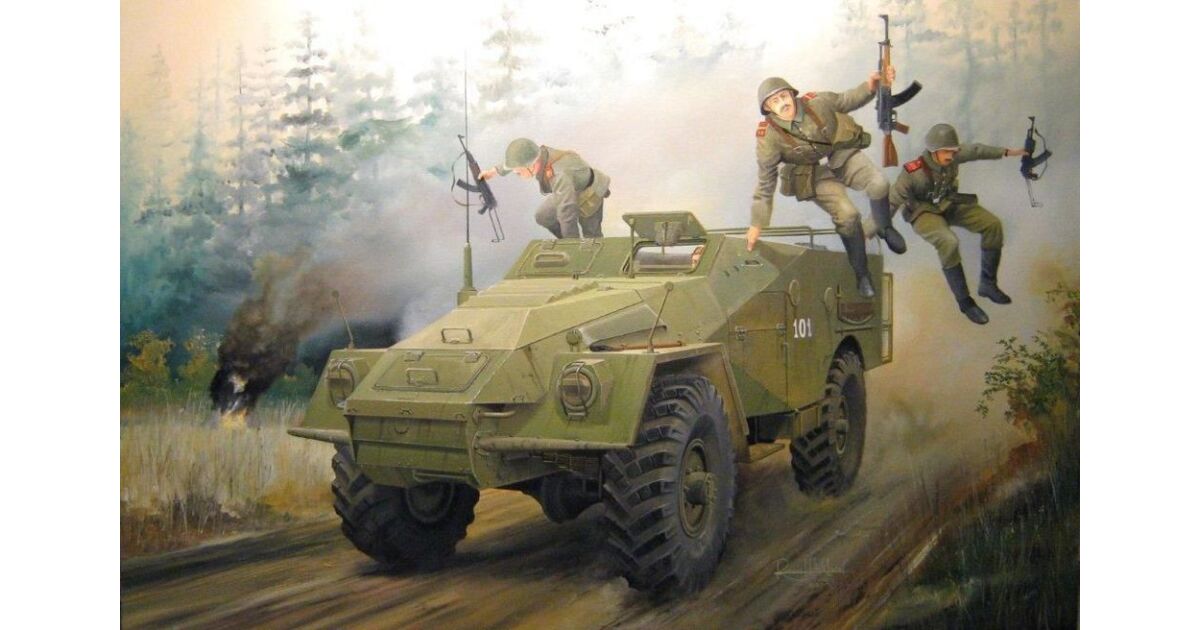 Trumpeter Russian BTR-40 APC 1:35 (05517) | Pepita.com