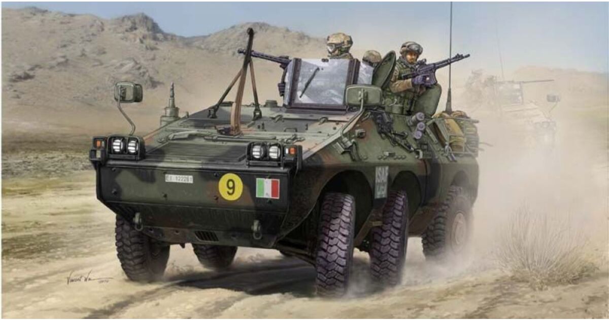 Trumpeter Italian PUMA 6x6 Wheeled AFV 1:35 (05526) | Pepita.hu