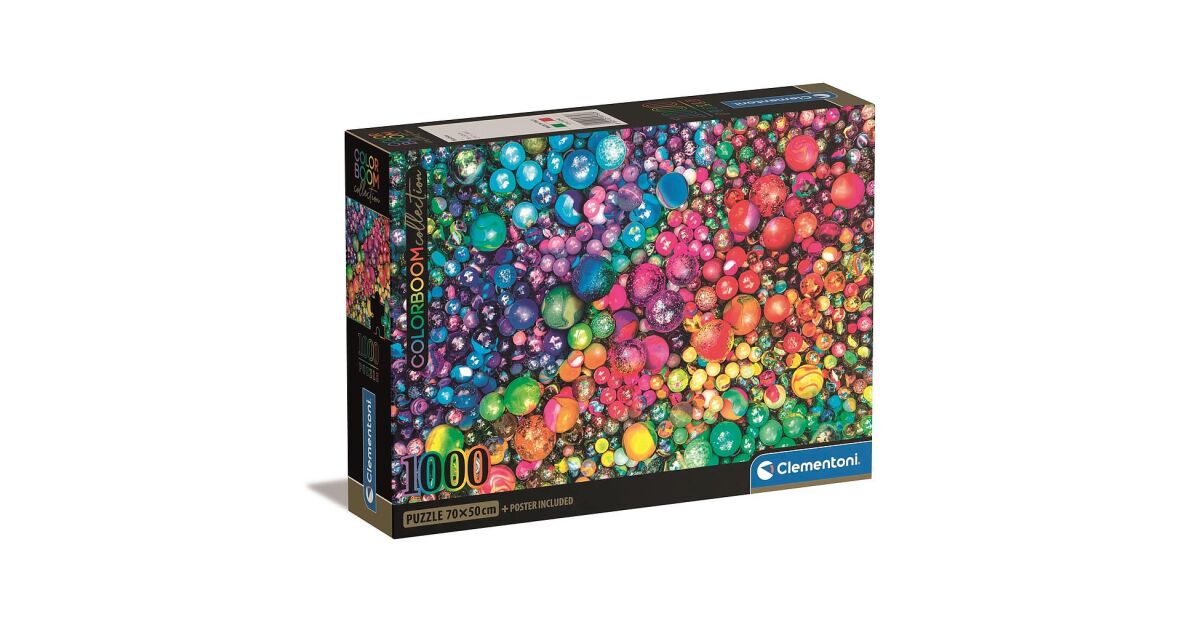 Színes golyók Marv 1000 db-os Compact puzzle Clementoni | Pepita.hu