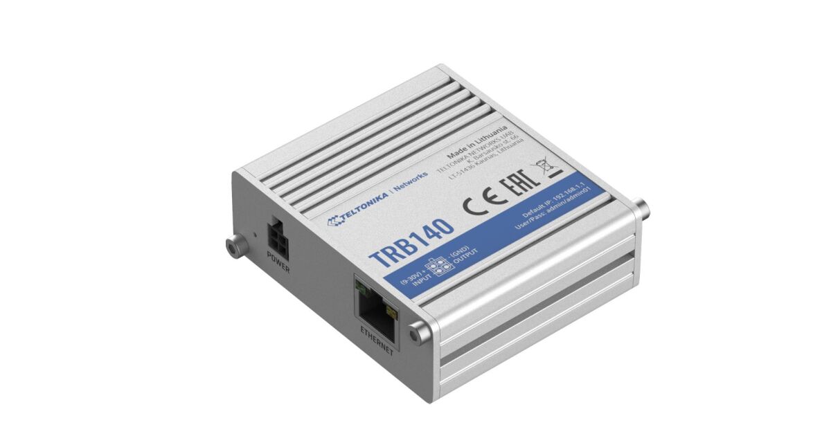 Modul I/O digital/analogic Teltonika TRB140 Digital & Analog | Pepita.com