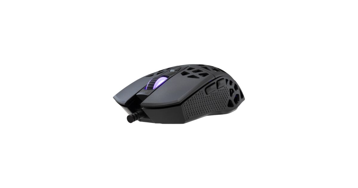 Herná myš White Shark GM-5018B Caradoc čierna | Pepita.com