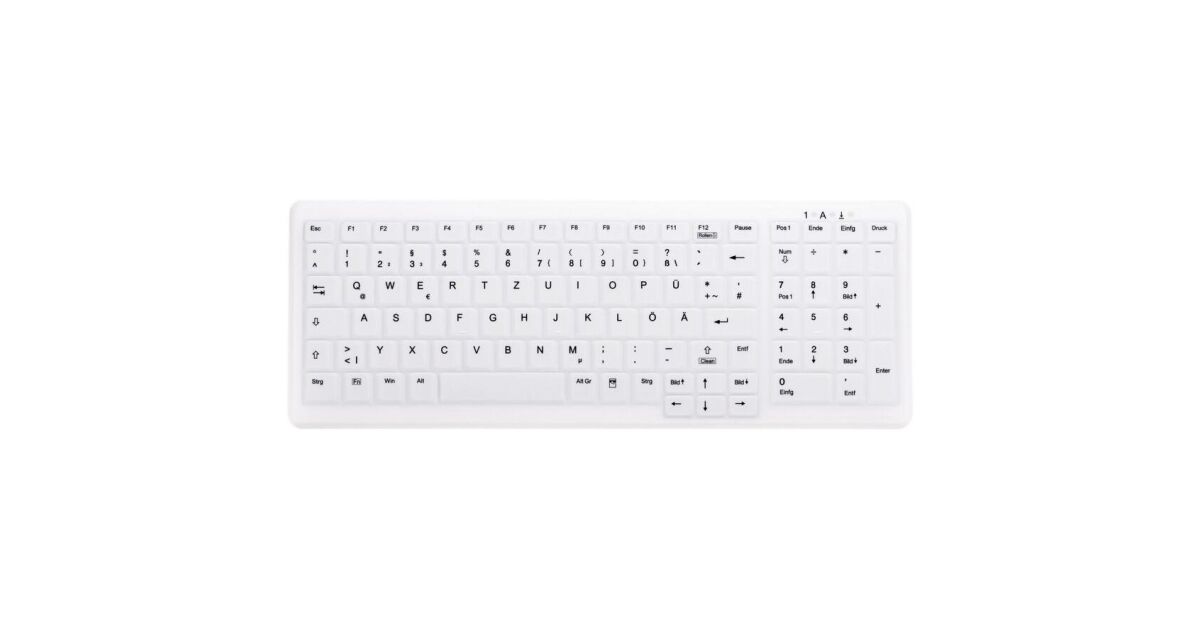 CHERRY ACTIVE KEY MTA AK-C7000 Wireless DE-Layout weiß (AK-C7000F-FU1-W ...