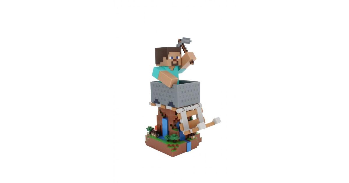 Minecraft - Steve phone & controller holder (high: 20 cm) / Minecraft ...