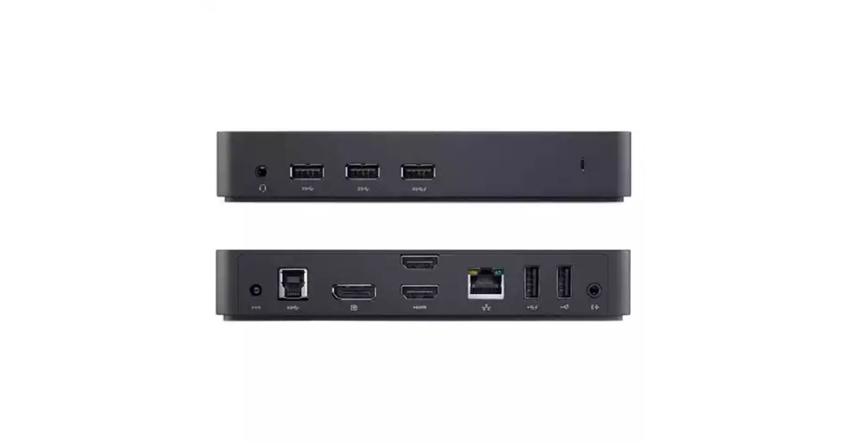 DeLL D3100 USB 3.0 Ultra HD Triple Vidoe Docking Station Dokkoló ...
