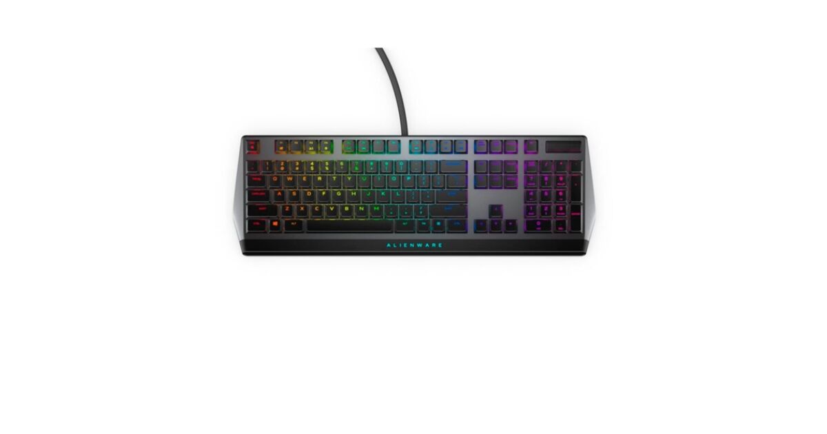 DELL Alienware 510K Low-profile RGB Mechanical Gaming Keyboard - AW510K ...