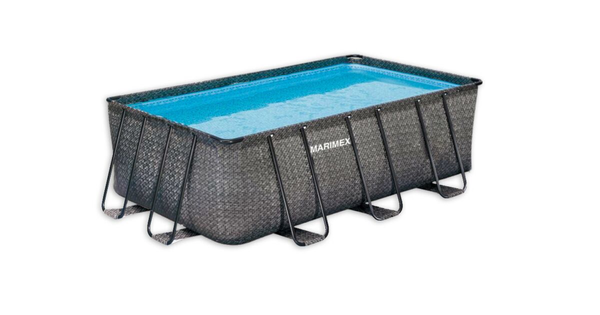 Úszómedence Marimex Florida Premium 2,15 x 4 x 1,22 m RATAN tartozékok nélkül | Pepita.hu